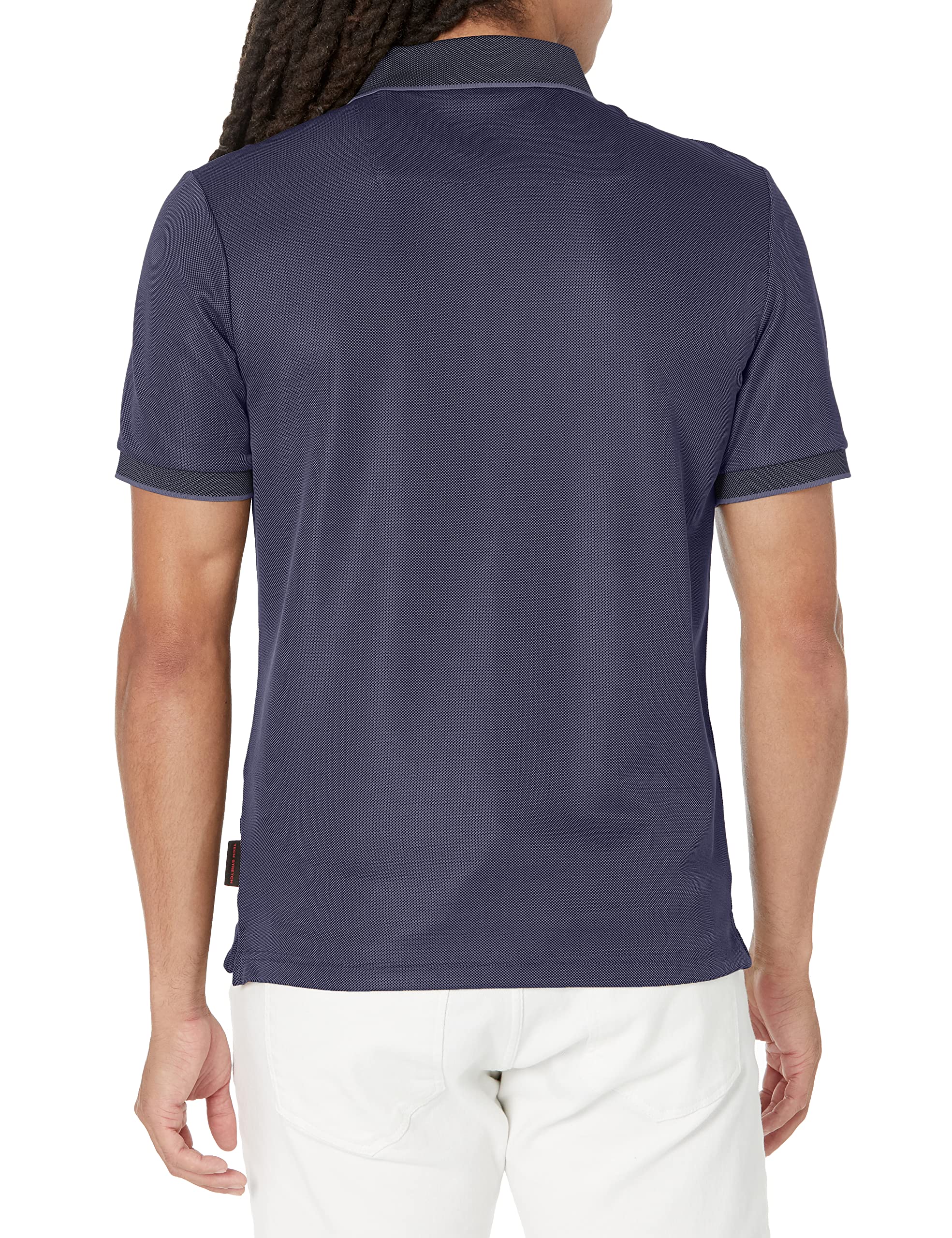 GUESS Men's Veit Polo, Smart Blue, L