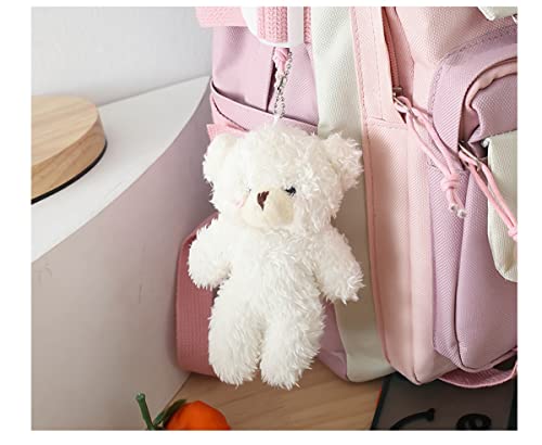 Heryuuk Backpack Pencil Case Shoulder Bag 5 Piece Set for Middle School Student Travel Bag Casual Daypack 43 * 30CM