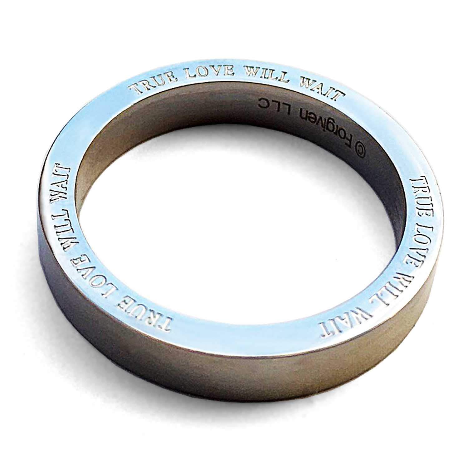 FORGIVEN JEWELRY True Love Will Wait Ring size 10