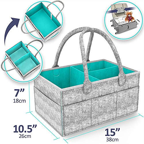 HOMIEBUDS XGATML AMAHLE Gywinovo Araya Co. Diaper Caddy Organizer with FREE Changing Pad