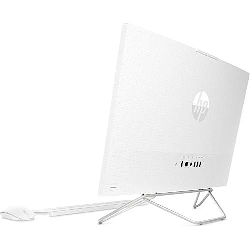 HP 24 23.8" Touchscreen FHD Business All-in-One Desktop Computer, Intel Pentium Silver J5040, 32GB DDR4 RAM, 2TB PCIe SSD, WiFi 6, Bluetooth 5.2, Keyboard and Mouse, White, Windows 11 Pro