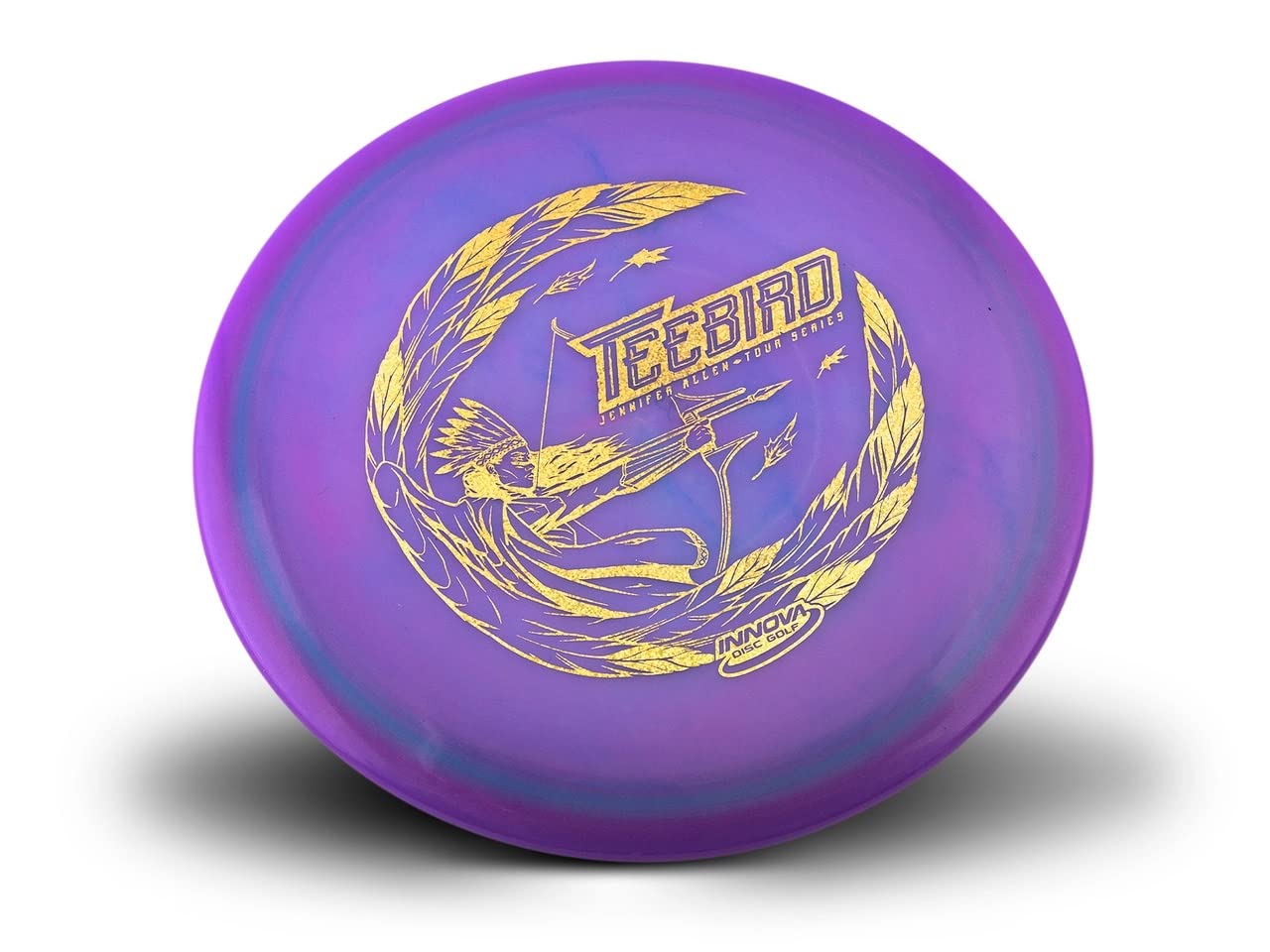 Innova Limited Edition 2022 Tour Series Jen Allen Color Glow Champion Teebird Fairway Driver Golf Disc [Colors May Vary] - 173-175g