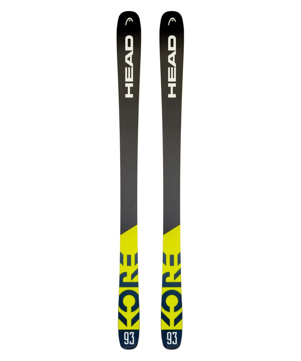HEAD Unisex Kore 93 Graphene Grey Freeride All-Mountain Skis, Size: 171