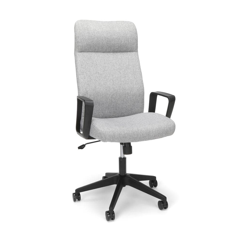 HON Basyx Attire Commercial-Grade Executive, Office Chair, Grey Fabric