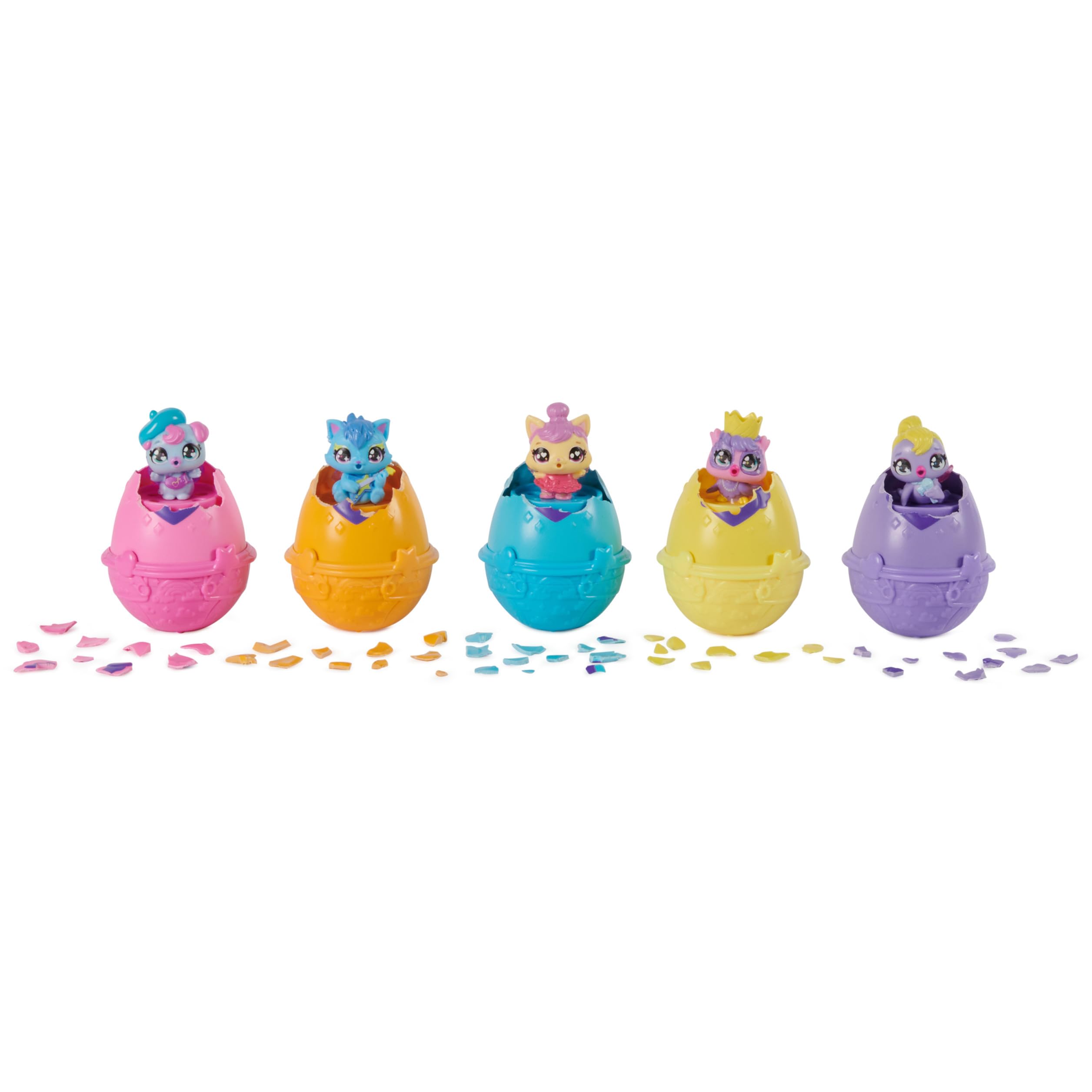 Hatchimals Alive, Egg Carton Toy with 5 Mini Figures in Self-Hatching Eggs, 11 Accessories, Kids Toys for Girls and Boys Ages 3 and up