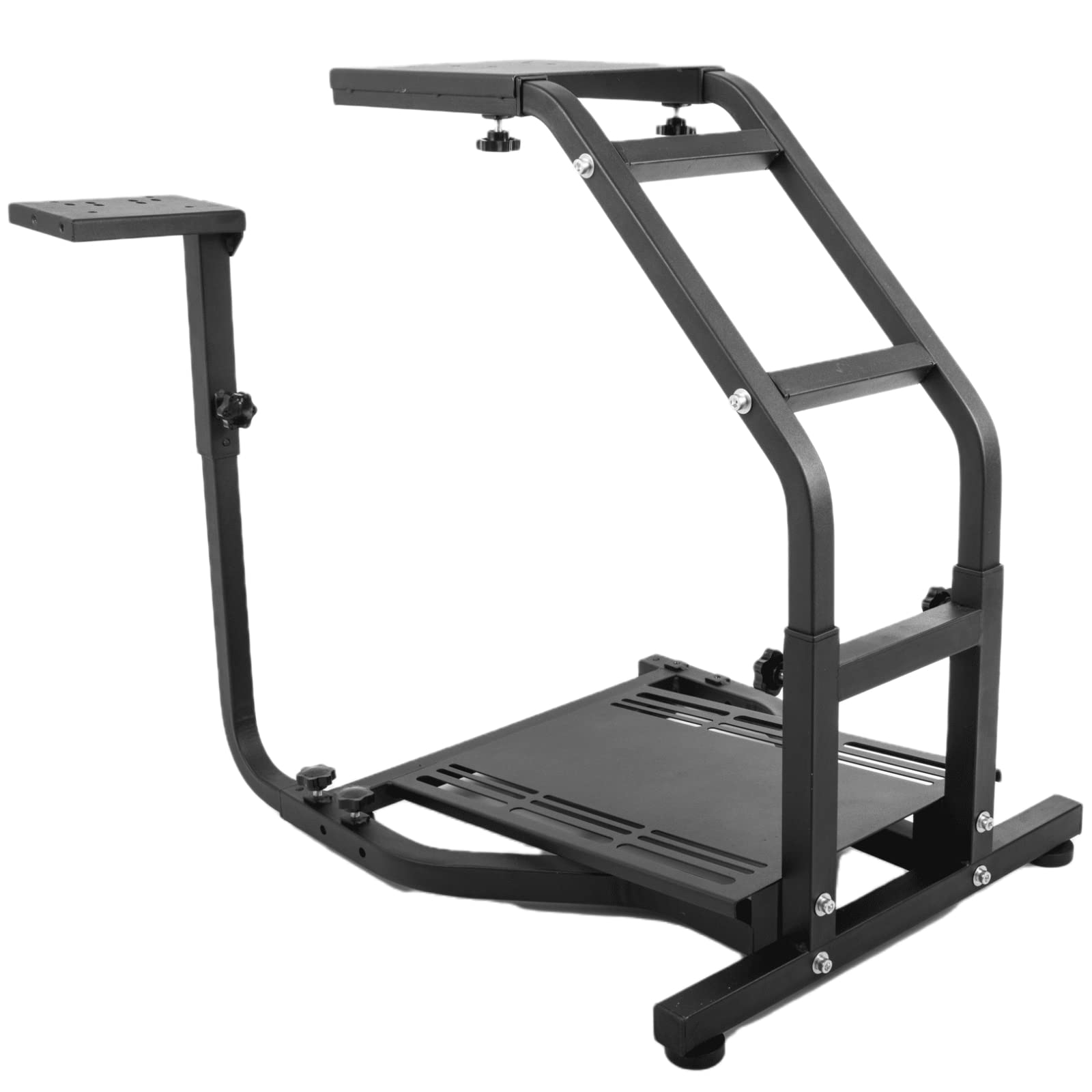 Hottoby Racing Steering Wheel Stand G29,Height Adjustable Racing Simulator Stand,fits for Logitech G25 G27 G290 G923 Racing Wheel and Pedals Not Included