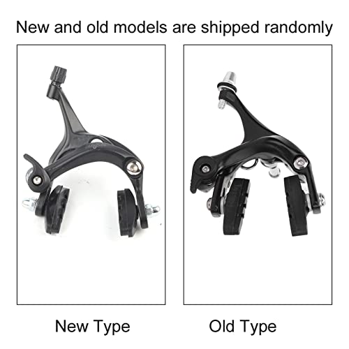 Kadimendium Bike C Caliper Brake Accessory Road Bicycle Fixed Gear Equipment Robust Exquisite Workmanship for Home Entertainment for School Sports(Black-Front Clip)