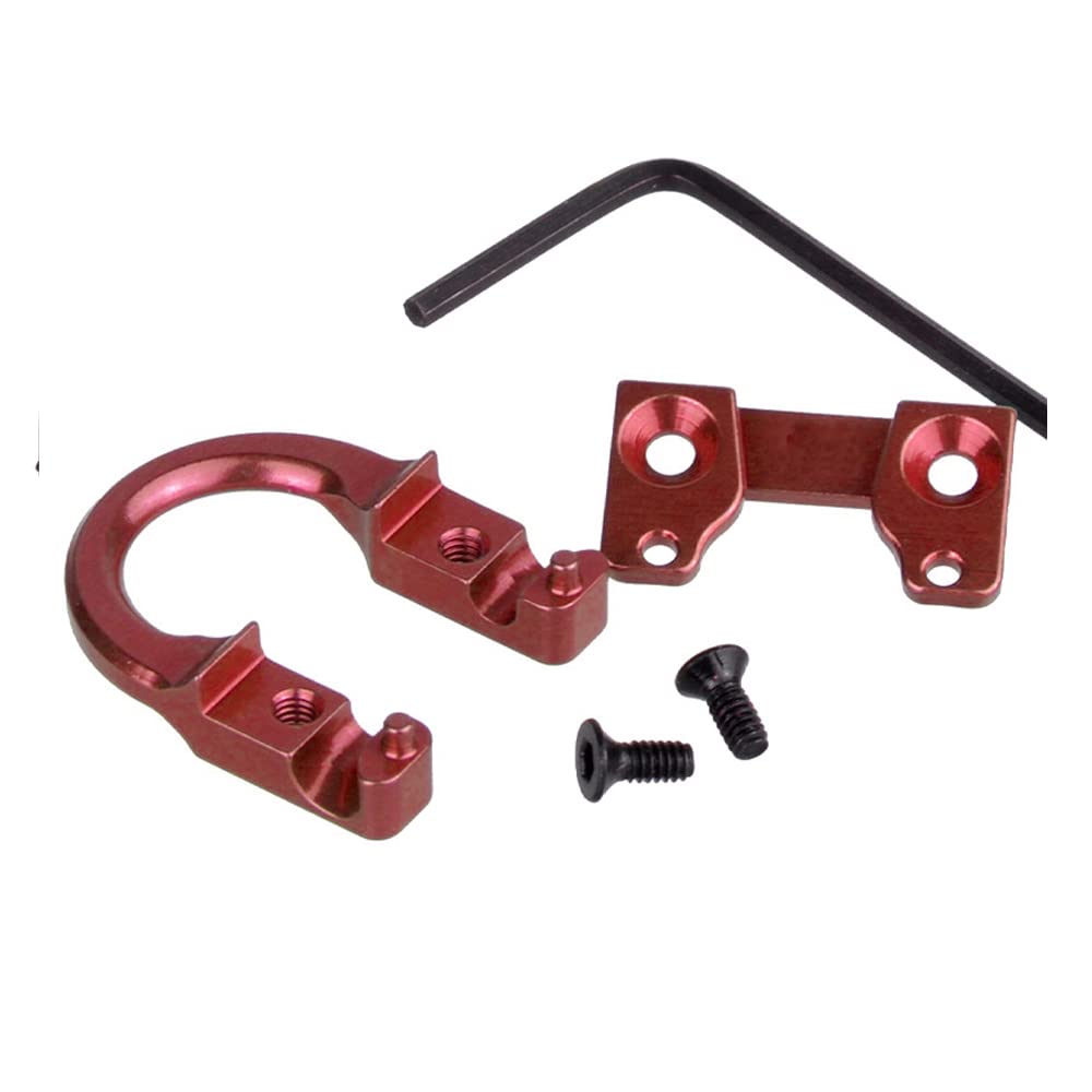 MAXONE D Loop Serving Archery Compound Bow, D Ring Buckle, Release Aids (Red)