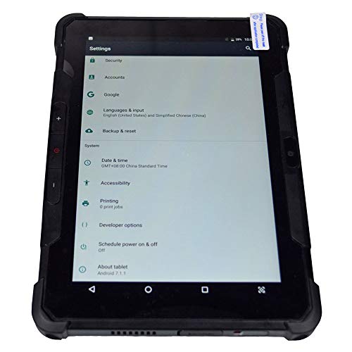 HiDON 8 inch Deca-core Rugged Tablet pc with FHD 1920 * 1200 Pixels 4G ram + 64G ROM Rugged Tablets NFC Beidou Fingerprint Scanner Waterproof Tablets