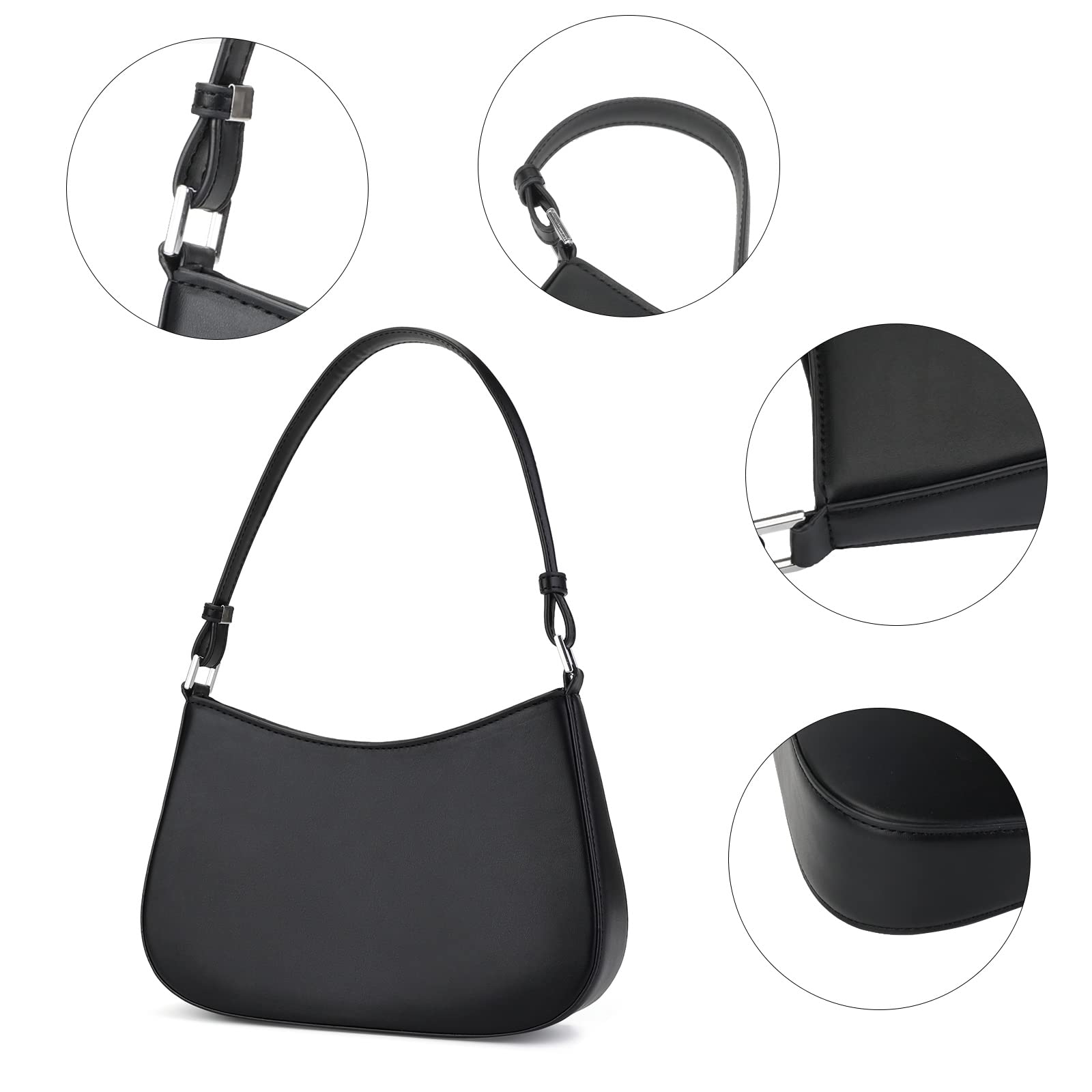 MAXWISE Women Shoulder Bag Purse Handbag Crossbody Clutch Purses For Women