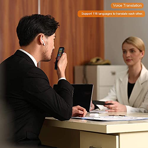 Scanning Translator Device with Camera, Scanner Language Translator Pen for Spanish, German, Japanese, English, Chinese, Russian/Online 116 Languages Speak & Translate/Scan Text