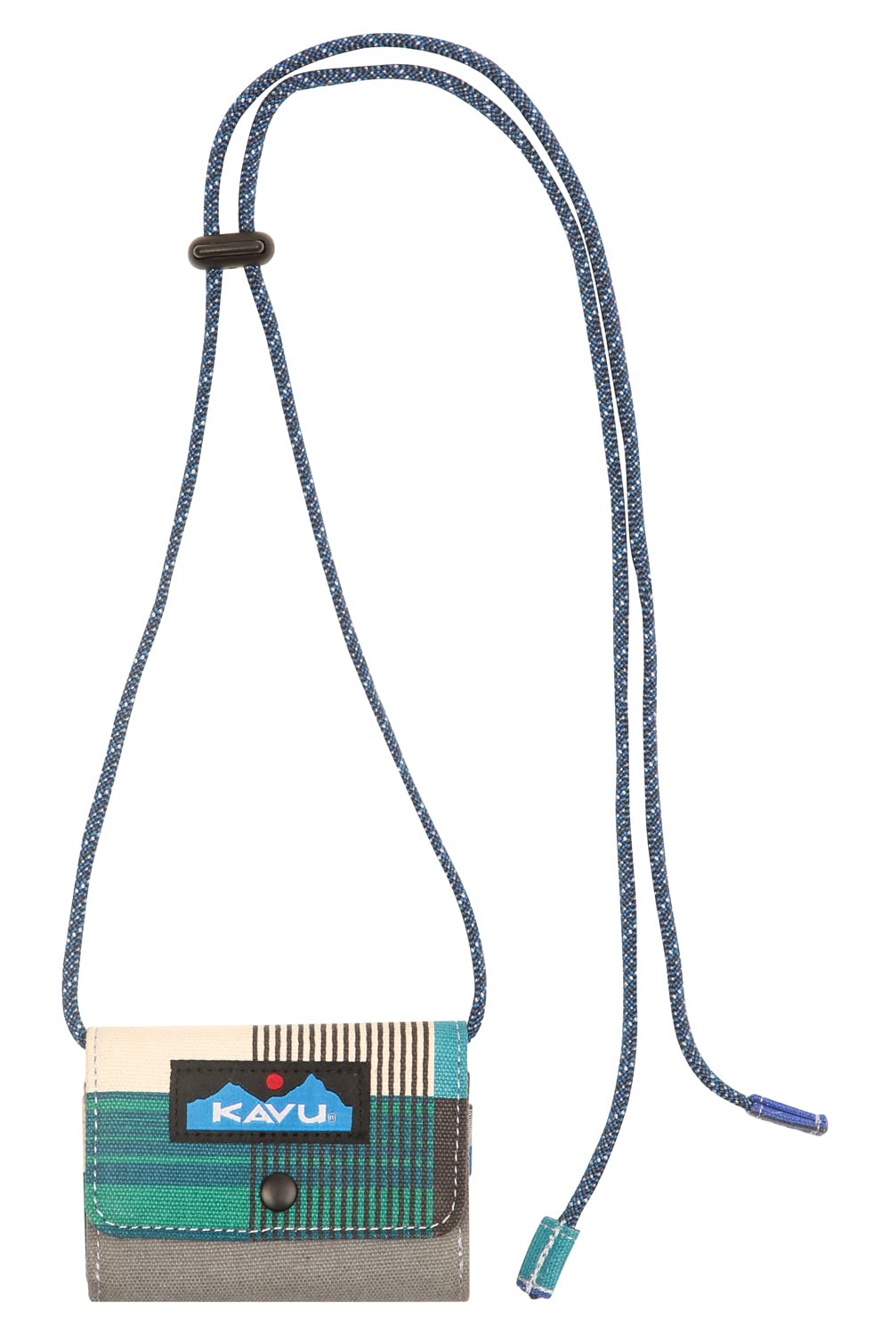 KAVU Mondo Spender Trifold Wallet Clutch Travel Organizer-Coastline Blanket