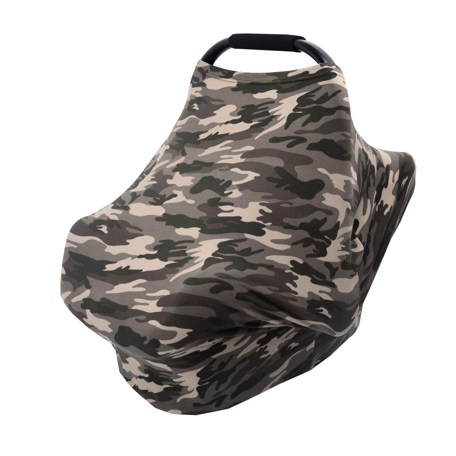 HONEY$HOMEY Camouflage Series Baby Car Seat Cover (Dark Green Camo X2)