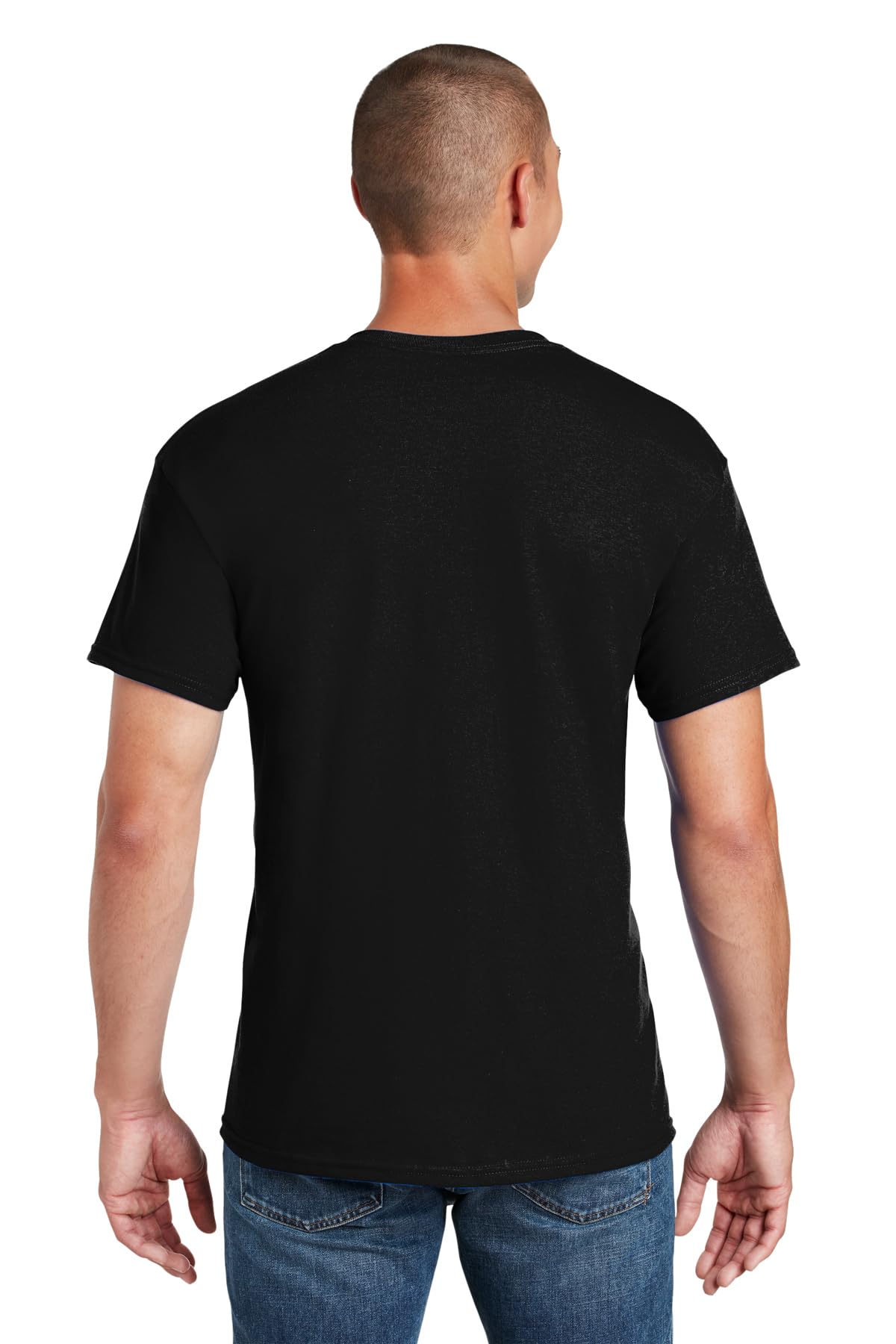 Gildan Men's DryBlend Classic T-Shirt, Black, X-Large