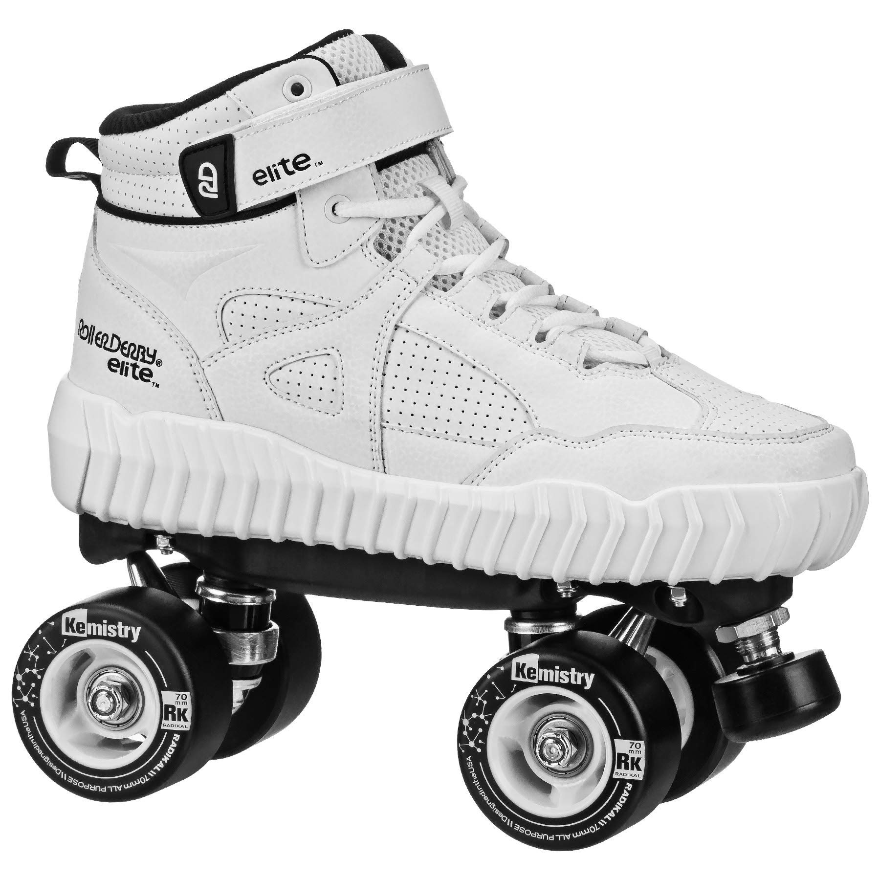 Glidr Sneaker Skate White/Black Size Mens8/Womens9