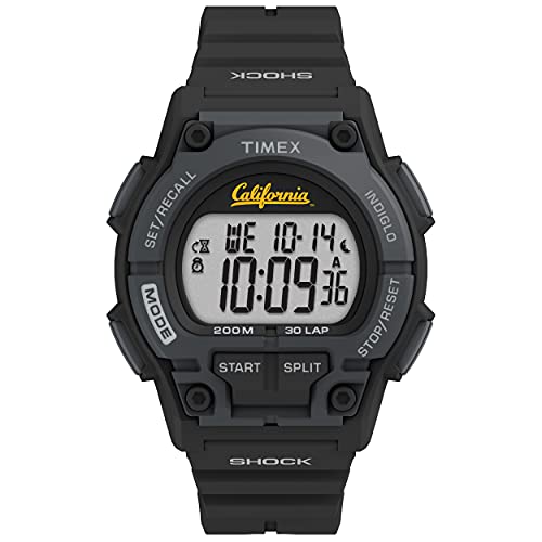 Timex Tribute Men's Collegiate Takeover 42mm Watch – California Golden Bears with Black Resin Strap