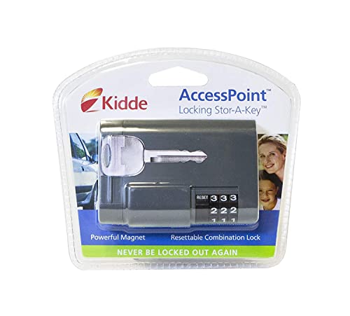 KIDDE SAFETY 001844 Lock Magnet Key Case, Sold as 2 Pack