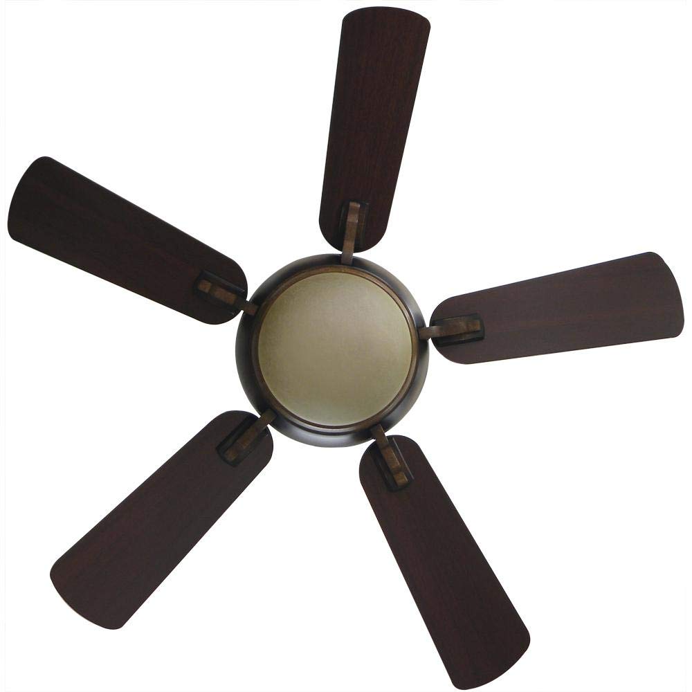 Hampton Bay 68100 Midili 44 in. LED Indoor Gilded Espresso Ceiling Fan Light Kit Remote Control