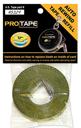 ProTape 3/8" x 50' Replacement Tape for ProTape 950DCB (45329) - 10ths & Diameter by US Tape