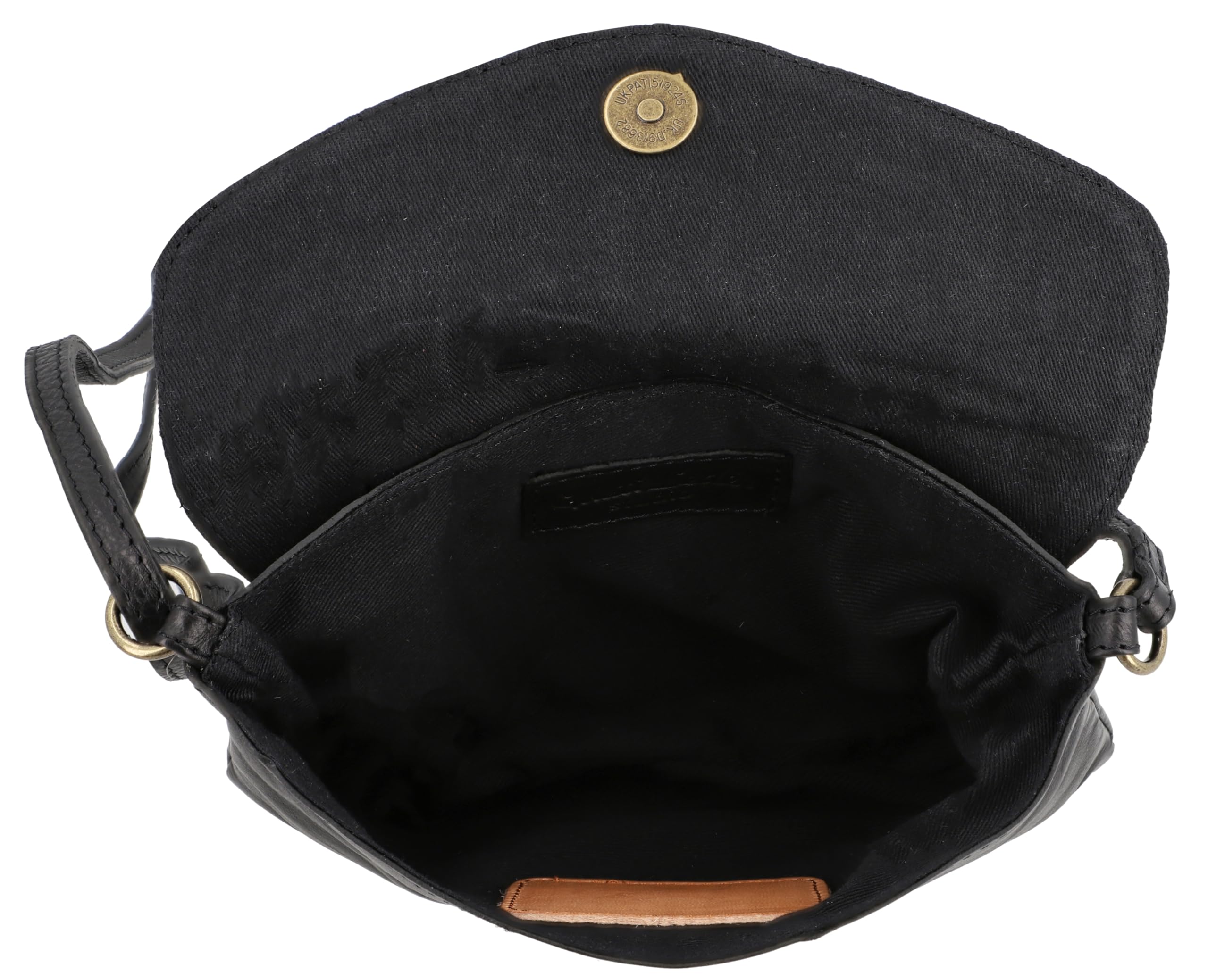 Gusti shoulder bag satchel Handbags Leather bag vintage Black leather true leather - Karisma