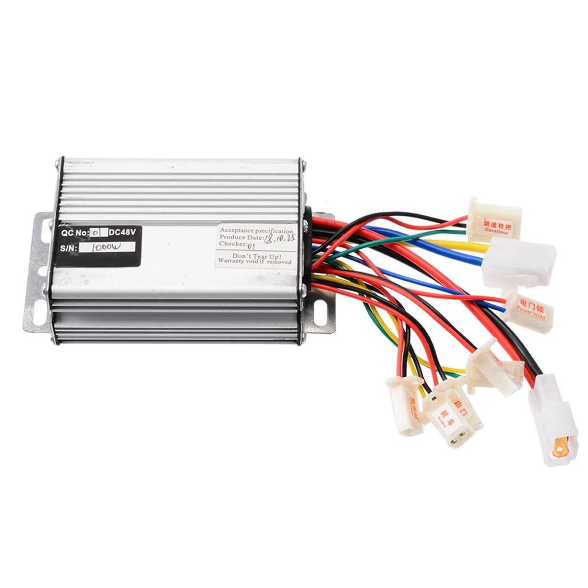 LIZZOT 48V 1000W Brushed Controller Electric Bicycle E-Bike Scooter Motor Brush Speed Controller for Bicycle E-Bike Accessories
