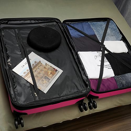 GinzaTravel business series, PC material, TSA lock, rare color standard size suitcase (Champagne, 3-Pc Set (20”-24”-28”))