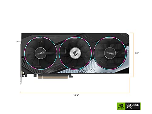 GIGABYTE AORUS GeForce RTX 4060 Ti Elite 8G Graphics Card, 3X WINDFORCE Fans, 8G 128-bit GDDR6, GV-N406TAORUS E-8GD Video Card