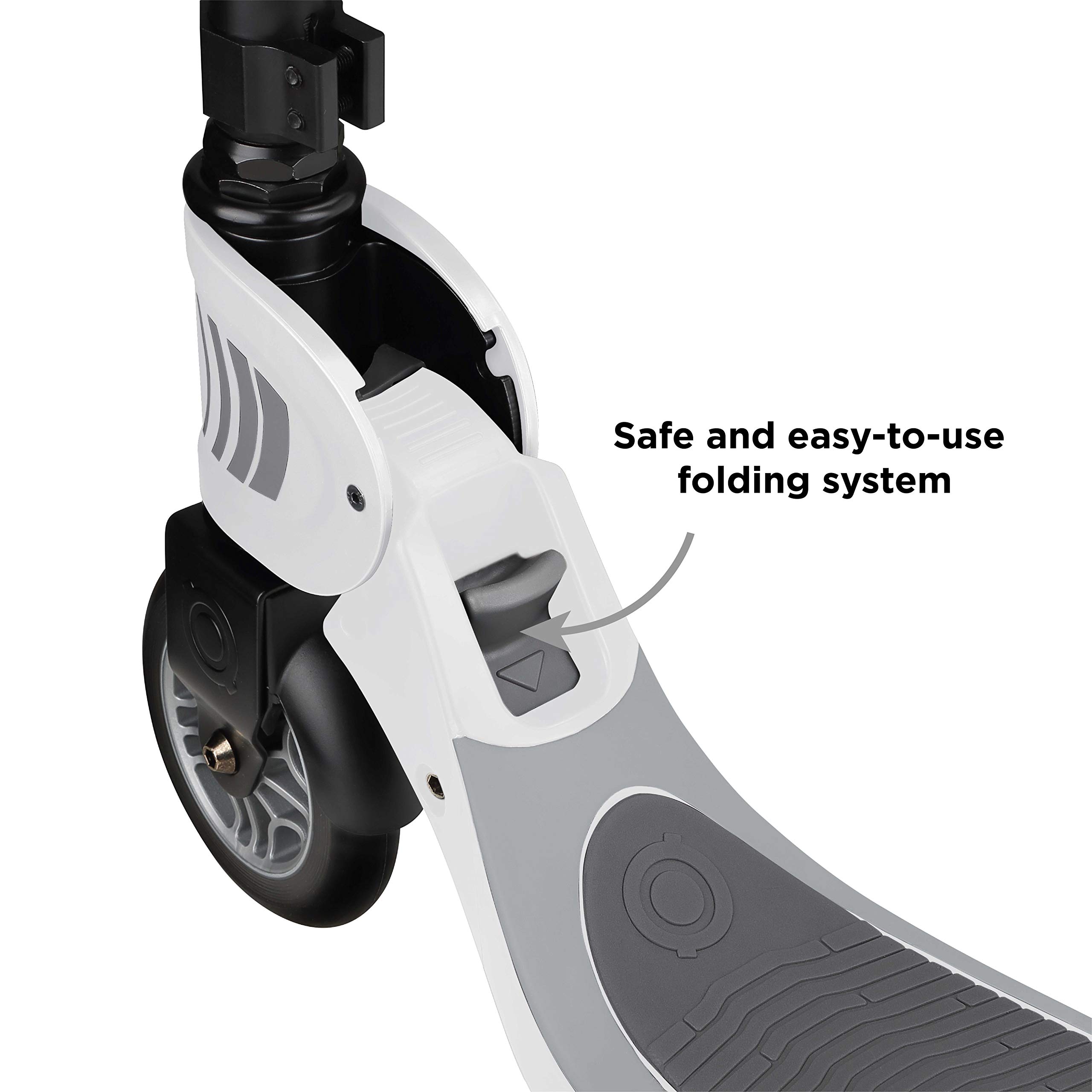 Globber Flow Foldable 125 2-Wheel Scooters Perfect Choice for Children to Transition to Their First 2-Wheel Scooter. Adjustable Features, Robust Design
