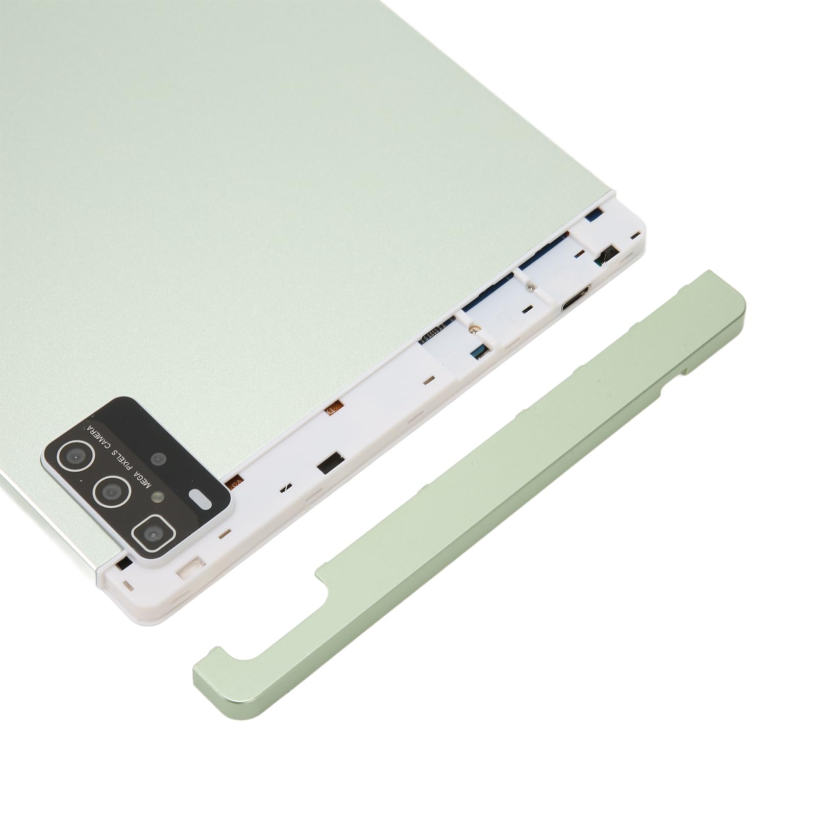 Honio HD Tablet, 10.1 Inch HD Tablet Front 5MP Rear 8MP Octacore Processor USB C Port US Plug 100β240V Support 5G WiFi (Green)