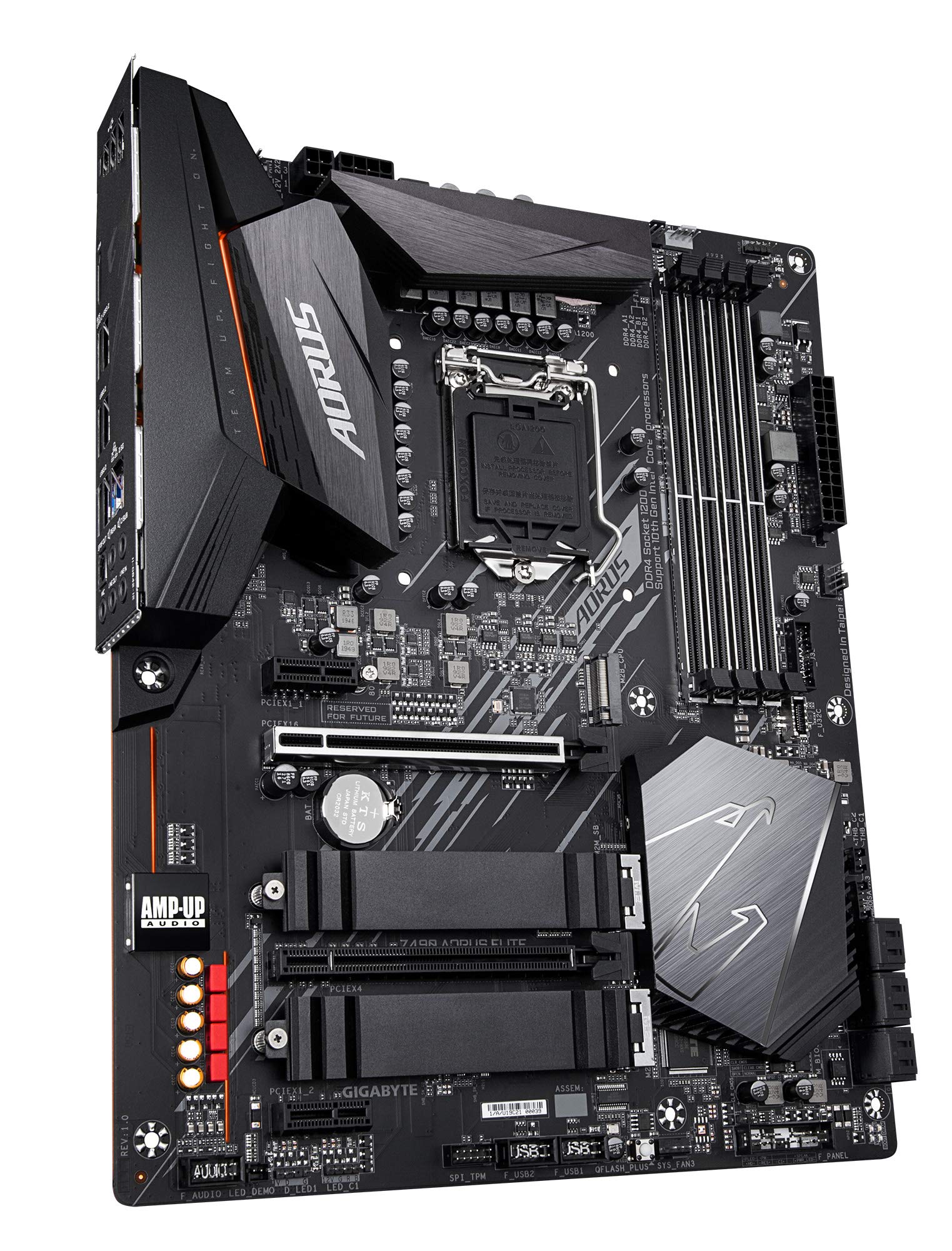 GIGABYTE Z490 AORUS Elite (Intel LGA1200/Z490/ATX/2xM.2/Realtek ALC1200/SATA 6Gb/s/USB 3.2 Gen 2/2.5 GbE LAN/RGB Fusion/Gaming Motherboard)