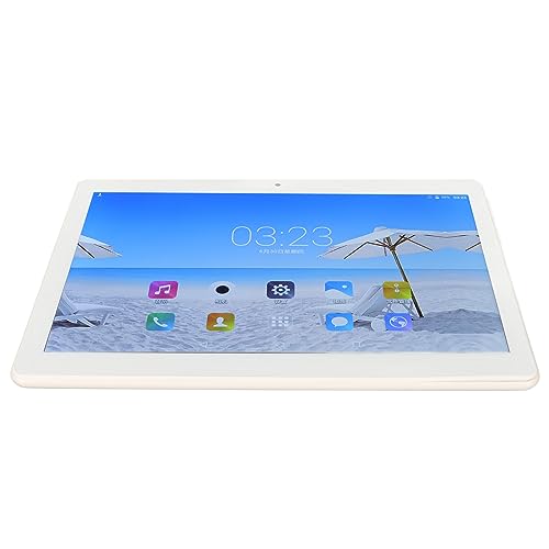 HEEPDD Tablet PC, Tablet PC 1GB RAM 16GB ROM 1280x800 Resolution 8 Core 10.1in Aluminum Alloy LCD 5 Points Touch Front 5MP Rear 2MP for Video for Working (US Plug)