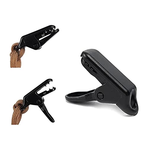 LMMDDP 10 Pcs Caravan Jaw Grip Trap Tent Awning Canopy Windproof Clamp Tighten Tool Tarp Canvas Clip Snap Gripper