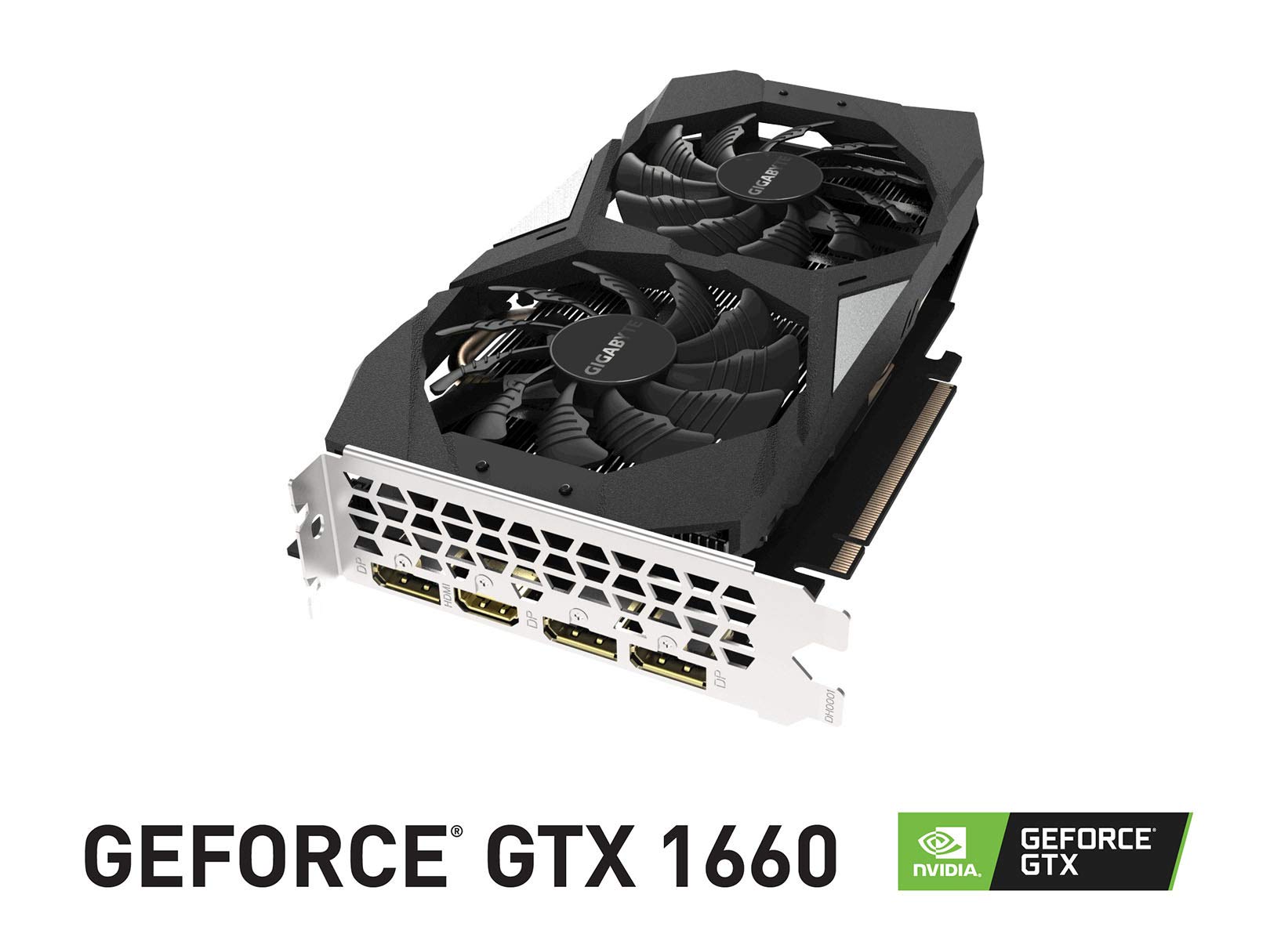 Gigabyte Gv-N1660OC-6GD GeForce GTX 1660 OC 6G Graphics Card, 2X Windforce Fans, 6GB 192-Bit GDDR5, Video Card