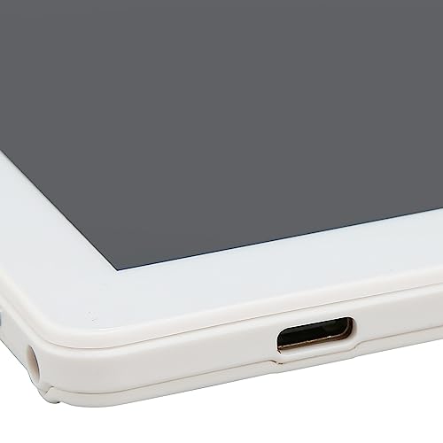 HEEPDD 10.1in Tablet, for Android 12 6GB 128GB MT6592 10 Cores 5G Tablet Silver 5G WiFi Calling for Work (US Plug)