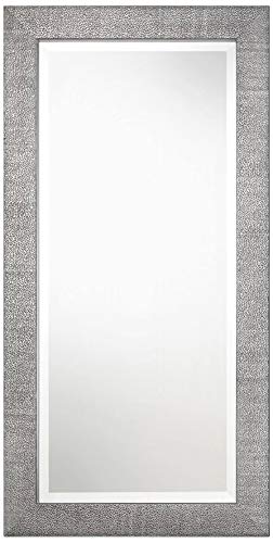 Uttermost Tulare Metallic Silver 24" x 48" Wall Mirror