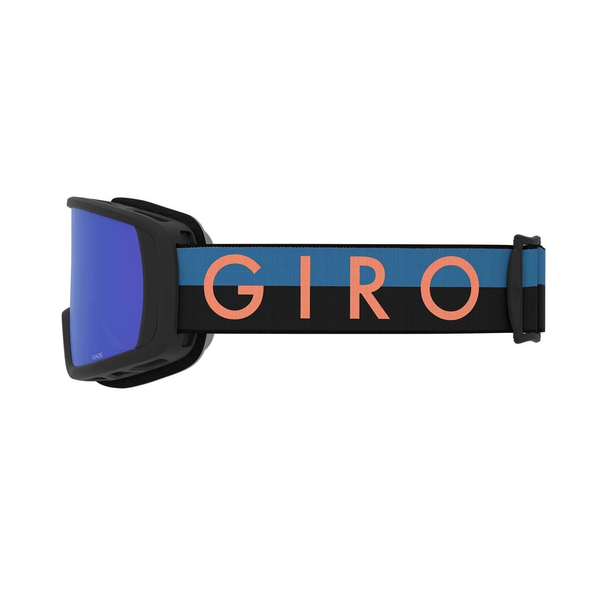 Giro Gaze Womens Snow Goggles - White Silver Shimmer Strap with Amber Rose Lens (2020)