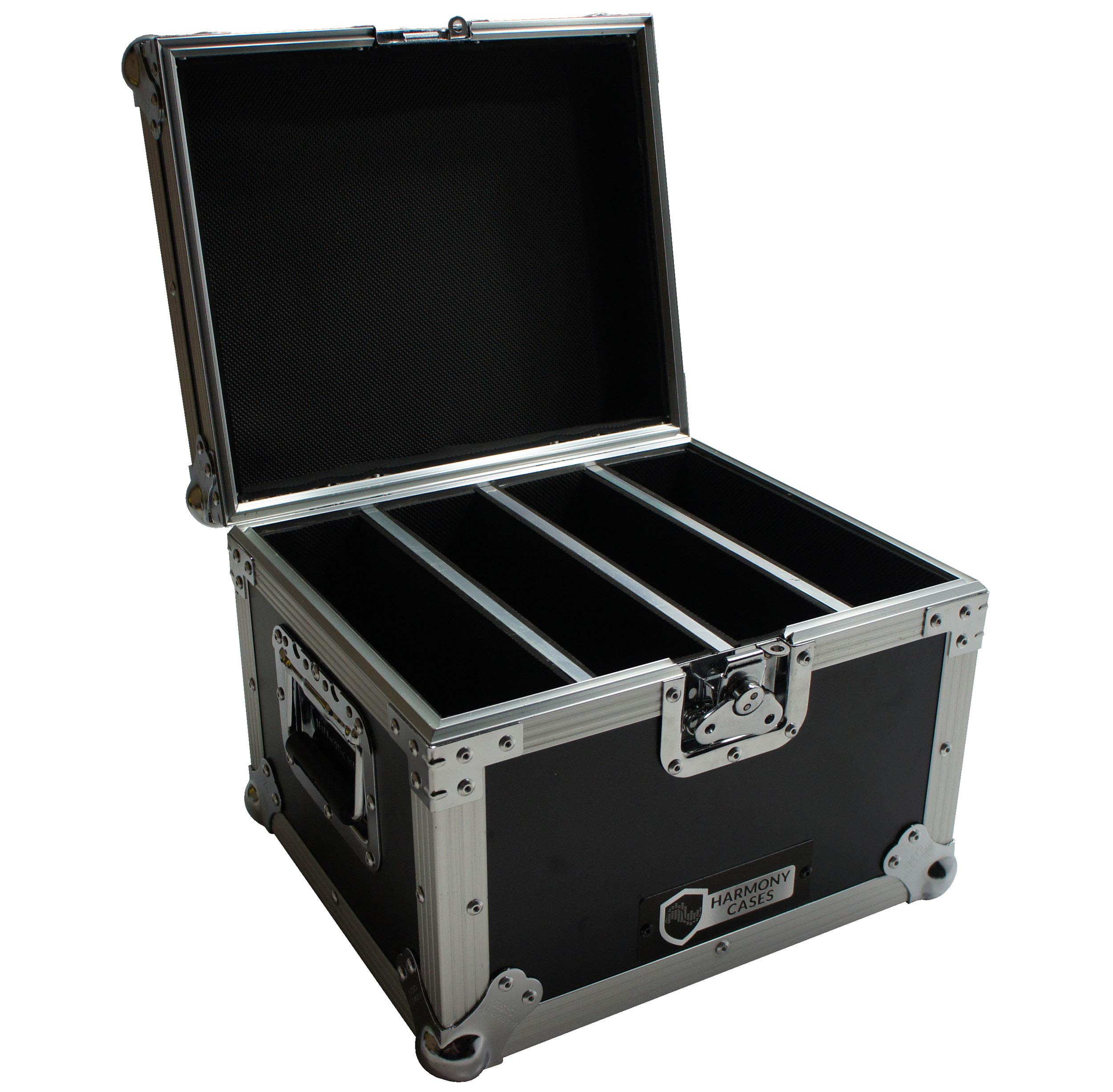 Harmony Audio Cases HC4SLIMPAR64 Light Flight Road Case Compatible with Chauvet SlimPAR 64 x 4