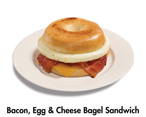 Hamilton Beach Breakfast Sandwich Maker with Egg Cooker Ring, Customize Ingredients, Perfect for English Muffins, Croissants, Mini Waffles, Perfect White Elephant Gifts, Silver (25475A) Discontinued