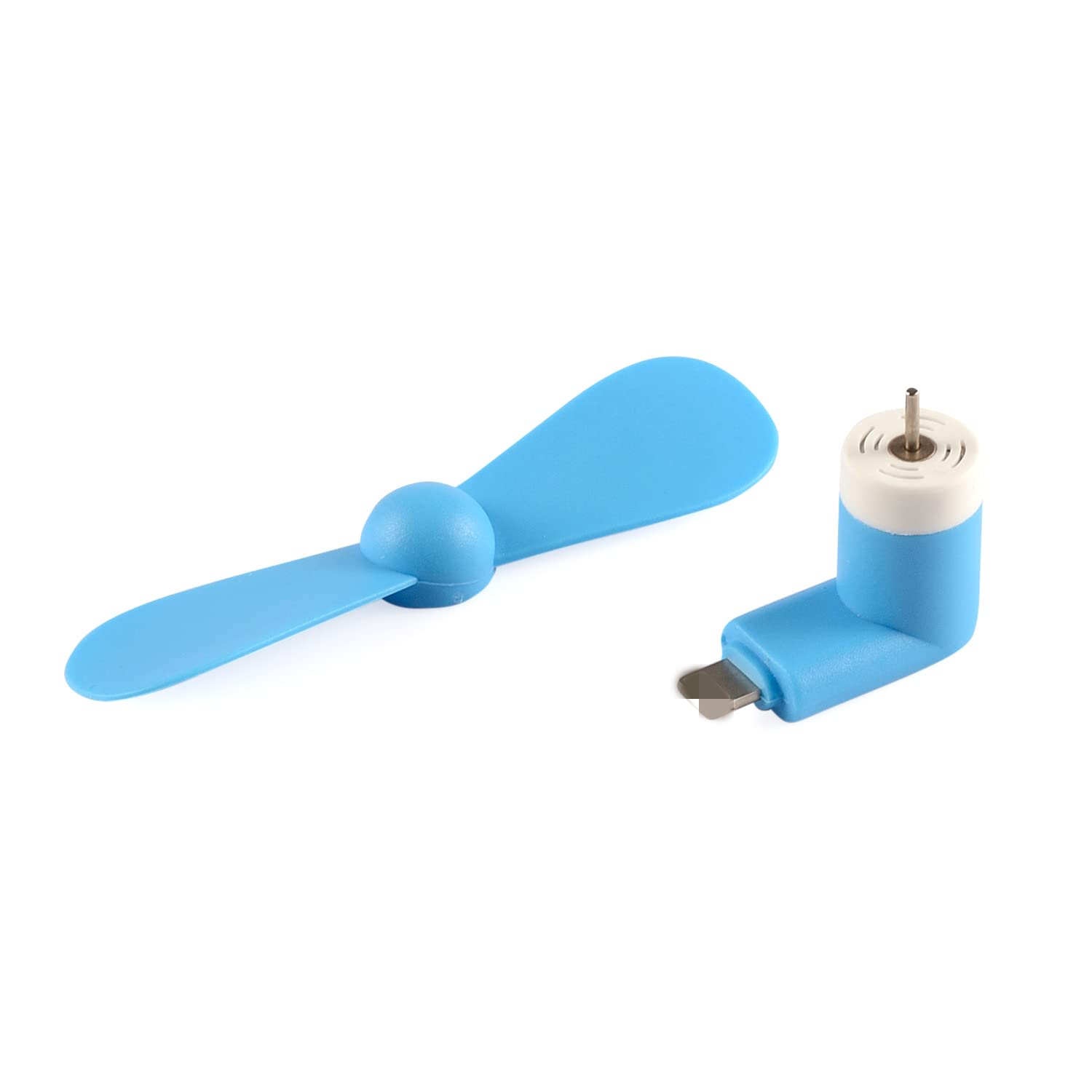 Kdbdkswx Mini Cell Phone Fan - Colorful and Powerful Fan Compatible for iPhone and iPad - Cell Phone Summer Accessories (6-Pack)