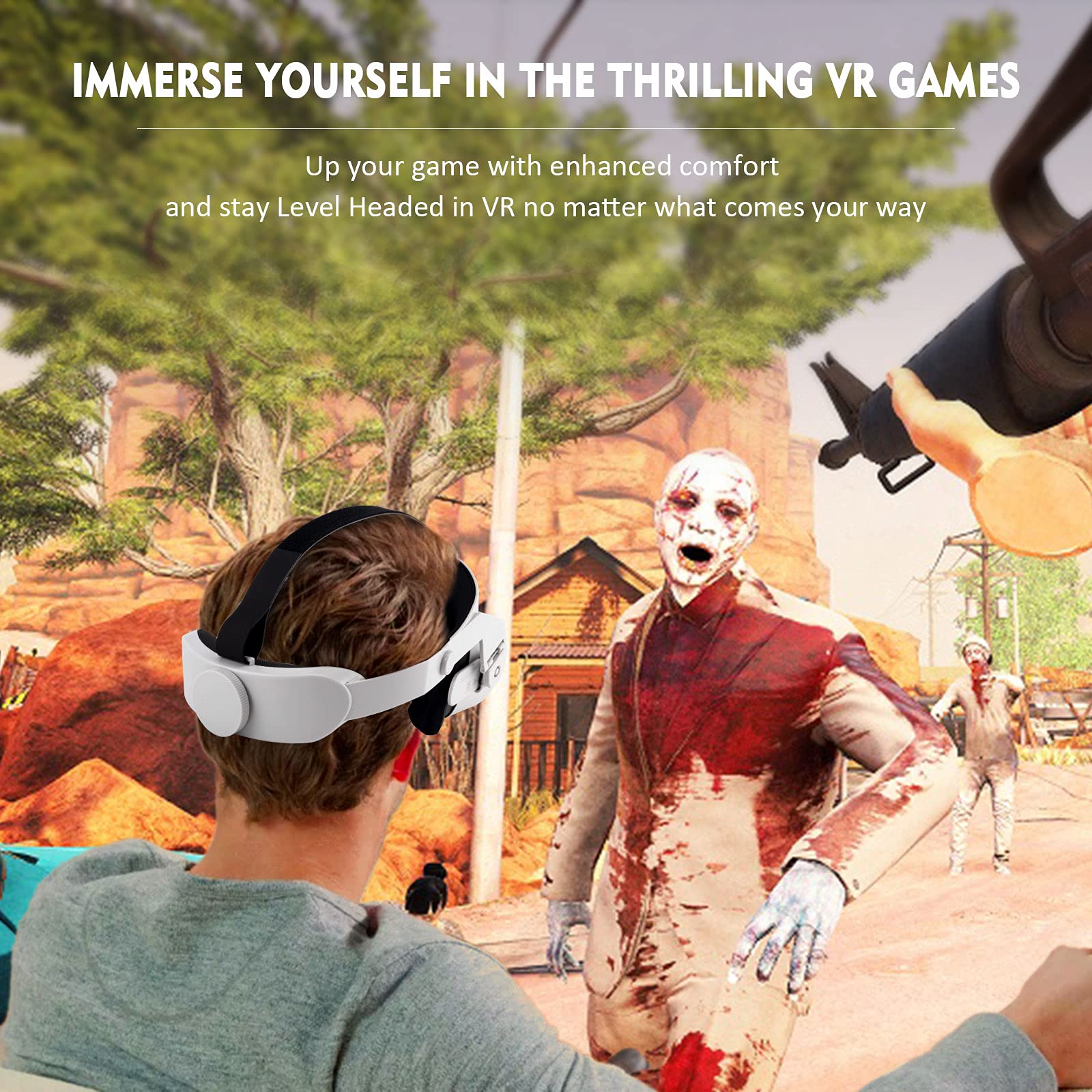 Halo Strap Silicone Face Cover and Silicone Grip Cover Replacement for Quest 2 Elite Strap Comfortable Touch for Oculus Quest 2 Head Strap VR Accessories
