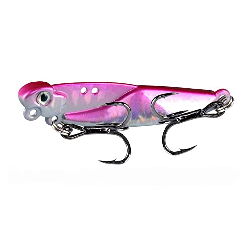 Kedelack Metal Bait VIB Fishing Accessories Simulation Insect Grasshopper Shaped Fishing Tools Artificial Bait (Color : 3)