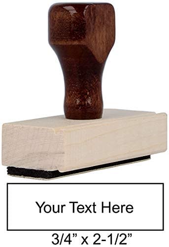 Traditional Custom Rubber Stamp (Medium)