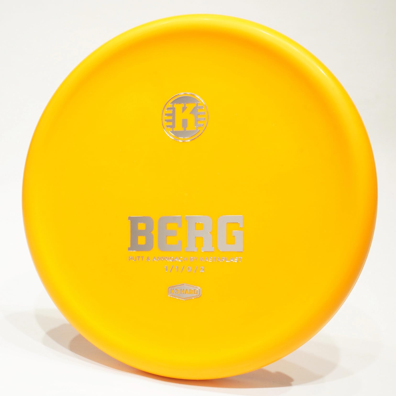 Kastaplast Berg (K3 Hard) Putter Golf Disc, Pick Weight/Color [Stamp & Exact Color May Vary] Orange 170-172 Grams