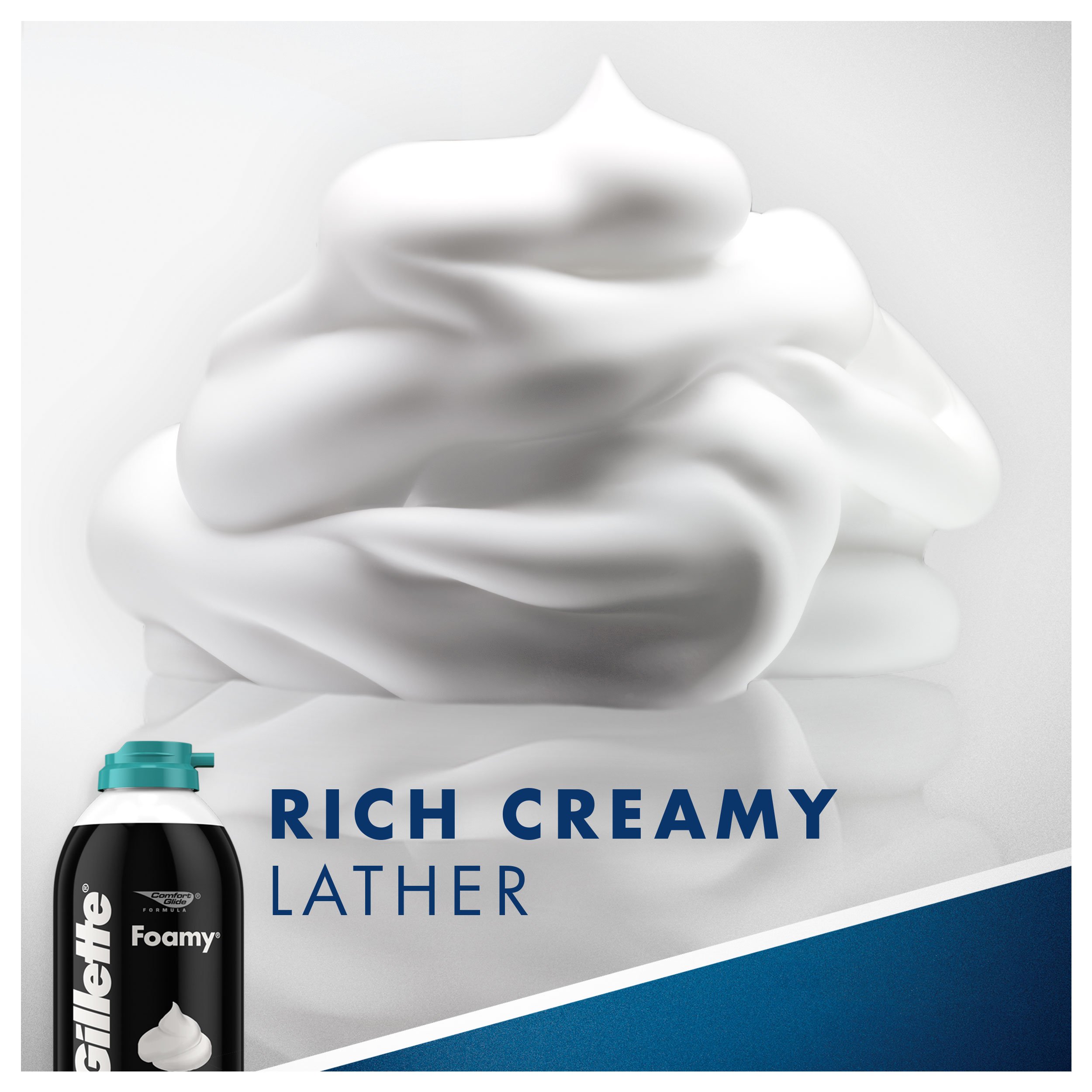 Gillette Foamy Shaving Cream, Sensitive Skin, 11 Ounce