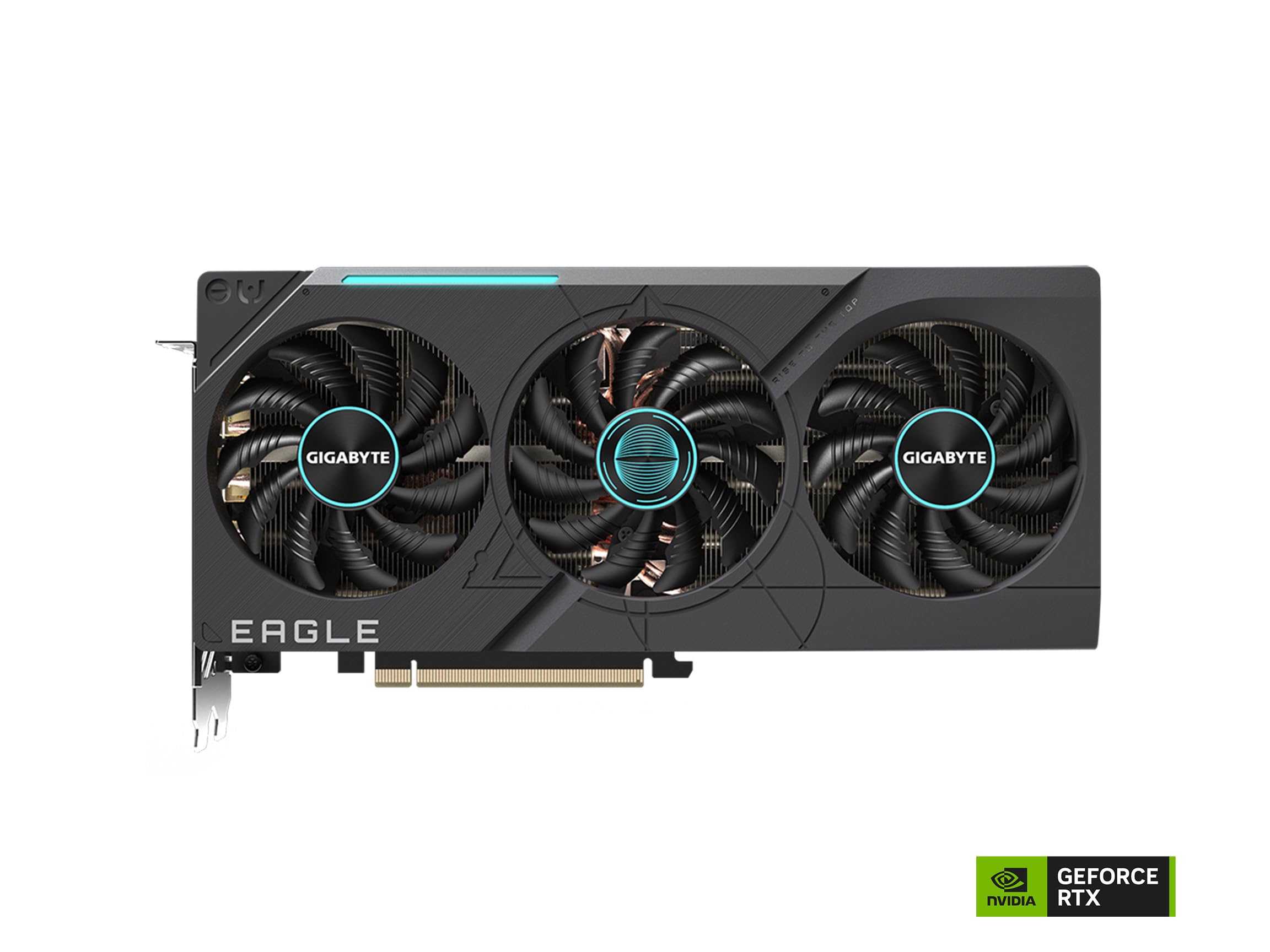 GIGABYTE GeForce RTX 4070 Ti EAGLE OC 12G (rev. 2.0) Graphics Card, 3X WINDFORCE Fans, 12GB 192-bit GDDR6X, GV-N407TEAGLE OC-12GD REV2.0 Video Card