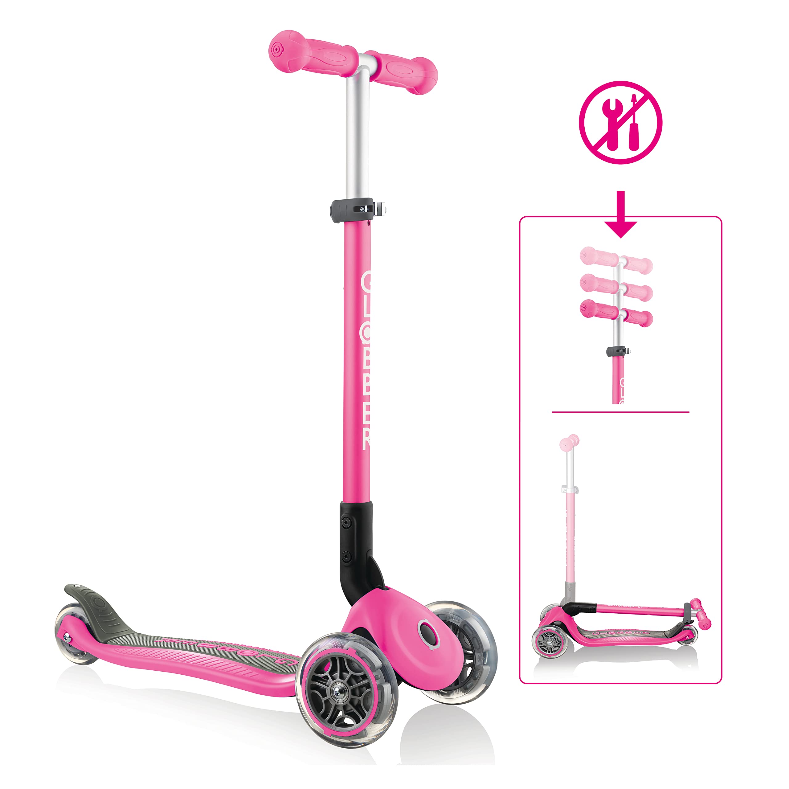 Globber Primo Foldable 430-110 Deep Pink