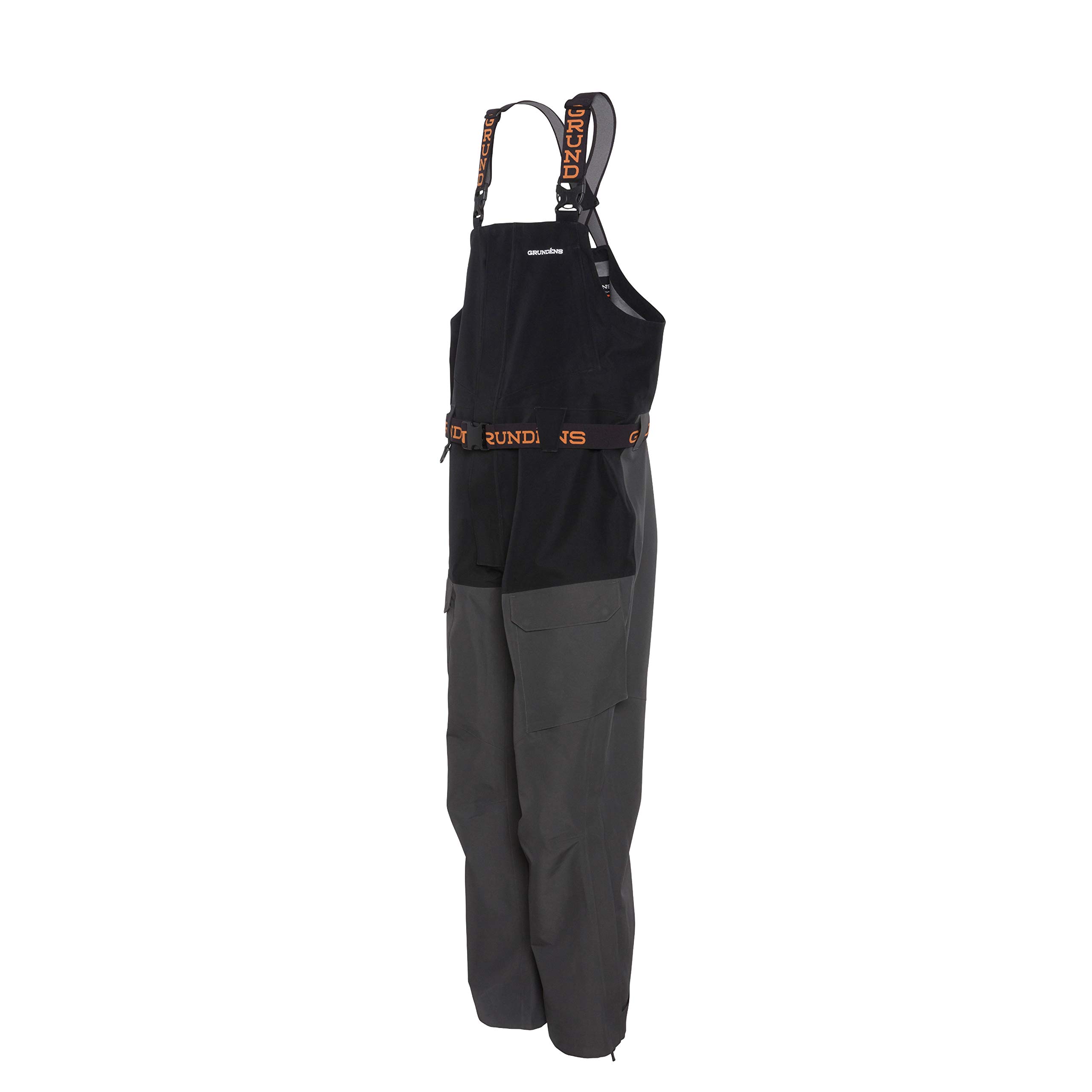 Grundens Men’s Buoy X GORE-TEX Bib | Waterproof, Breathable, Burnt Orange, Large
