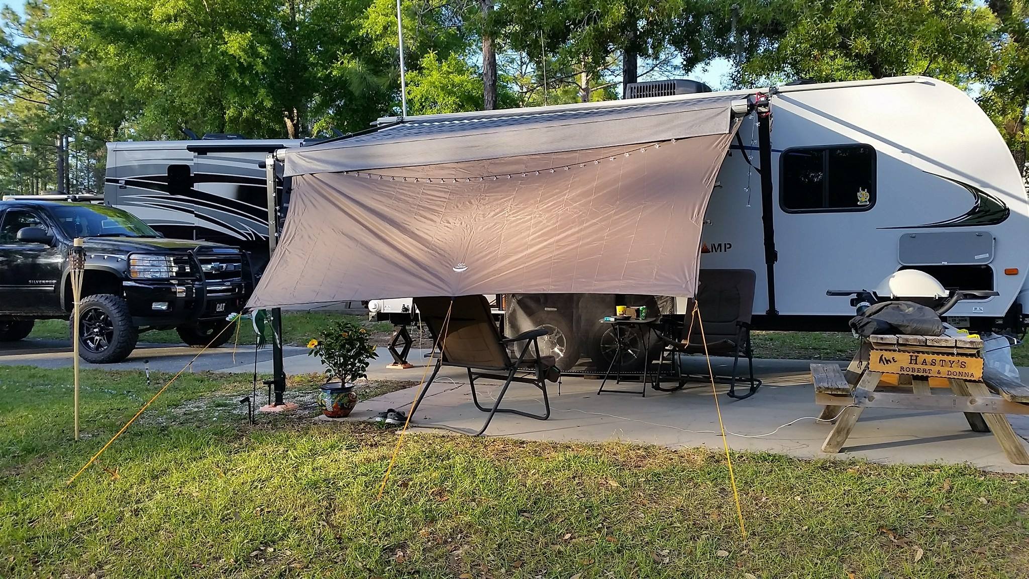 Go Outfitters Apex Camping Shelter/Hammock Tarp, Coyote Brown