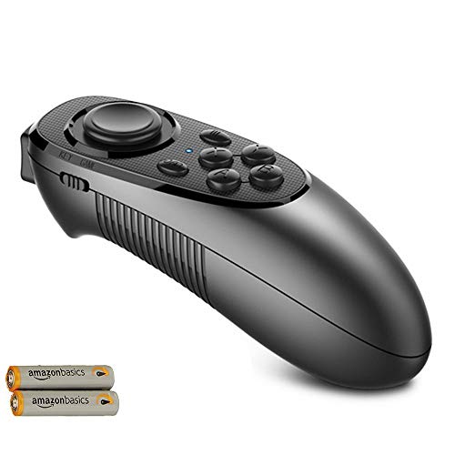 VR Remote Controller Gamepad Bluetooth Control VR Video, Game, Selfie, Flip E-book/PPT/Nook page, Mouse, in Virtual Reality Headset PC Tablet laptop iPhone Smart Phone