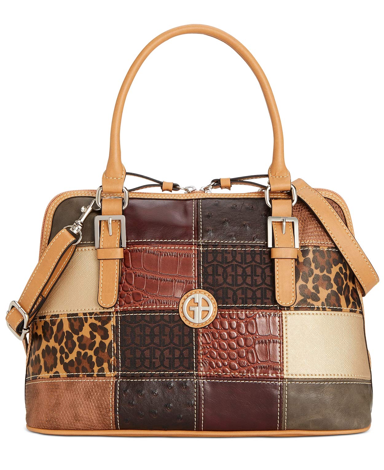 Giani Bernini Patchwork Dome Satchel